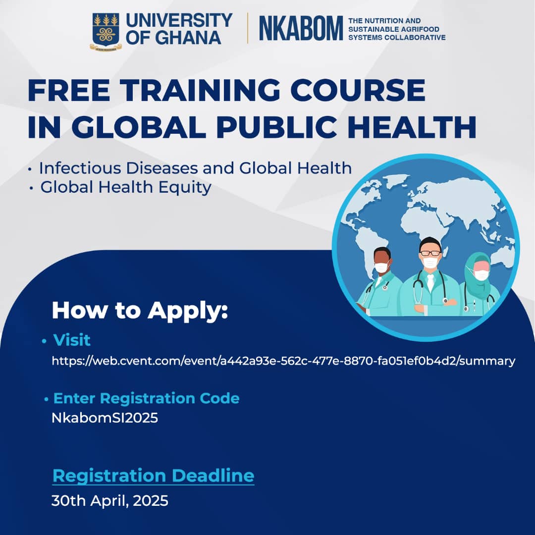 FREE TRAINING IN GLOBAL PUBLIC HEALTH | School of Public Health